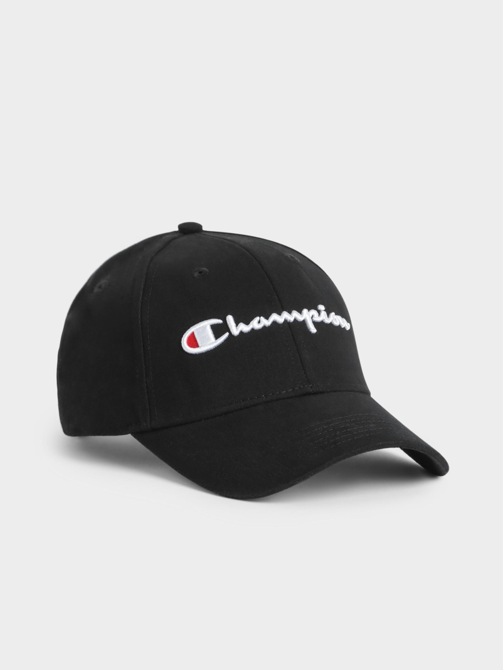 Champion Classic Twill Baseball Cap Black | Glue Store