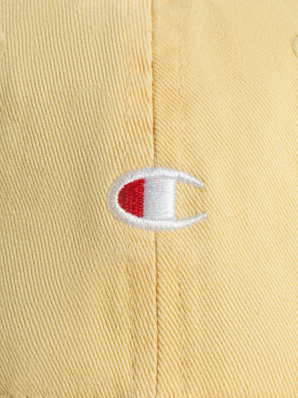 C Logo Vintage Cap in Crash Bandicoot Yellow - Glue Store