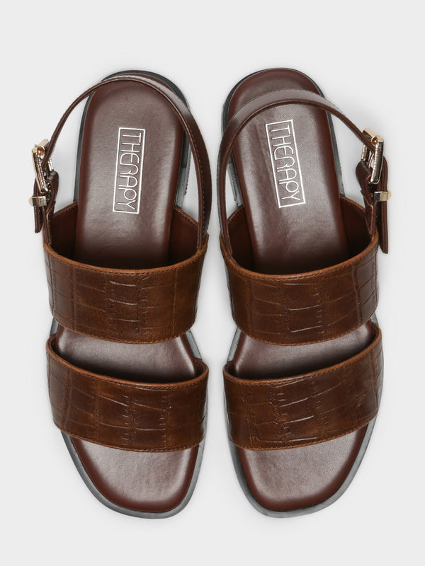Therapy Sparrow Sandals Brown | Glue Store